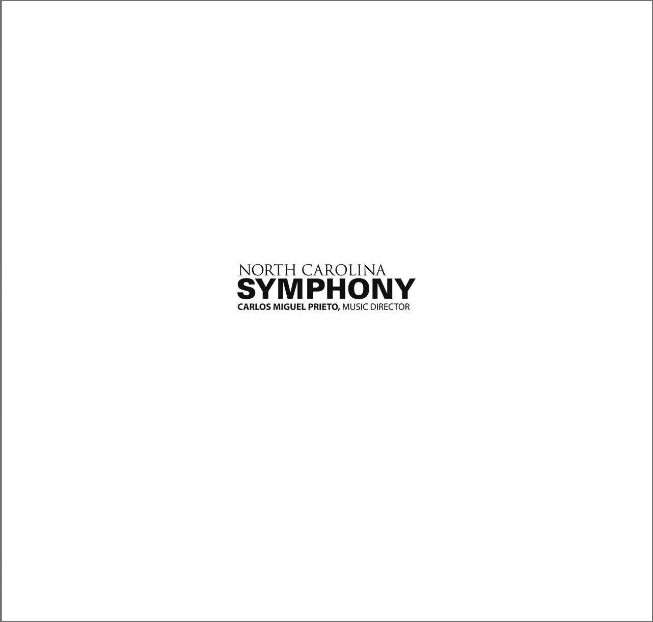 Program Book - North Carolina Symphony