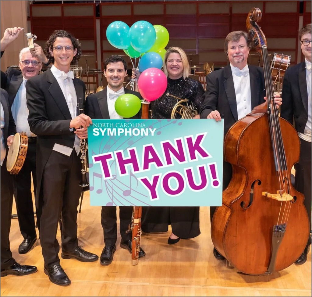 Support Your Symphony - North Carolina Symphony